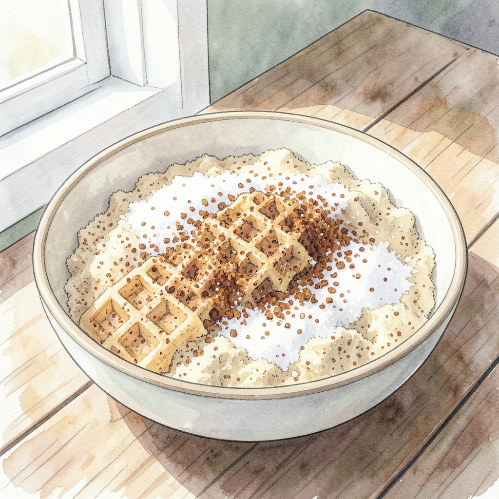 Dry Waffle Mix Recipe Just Add Water: Quick Morning Magic - Fat Pot Recipes