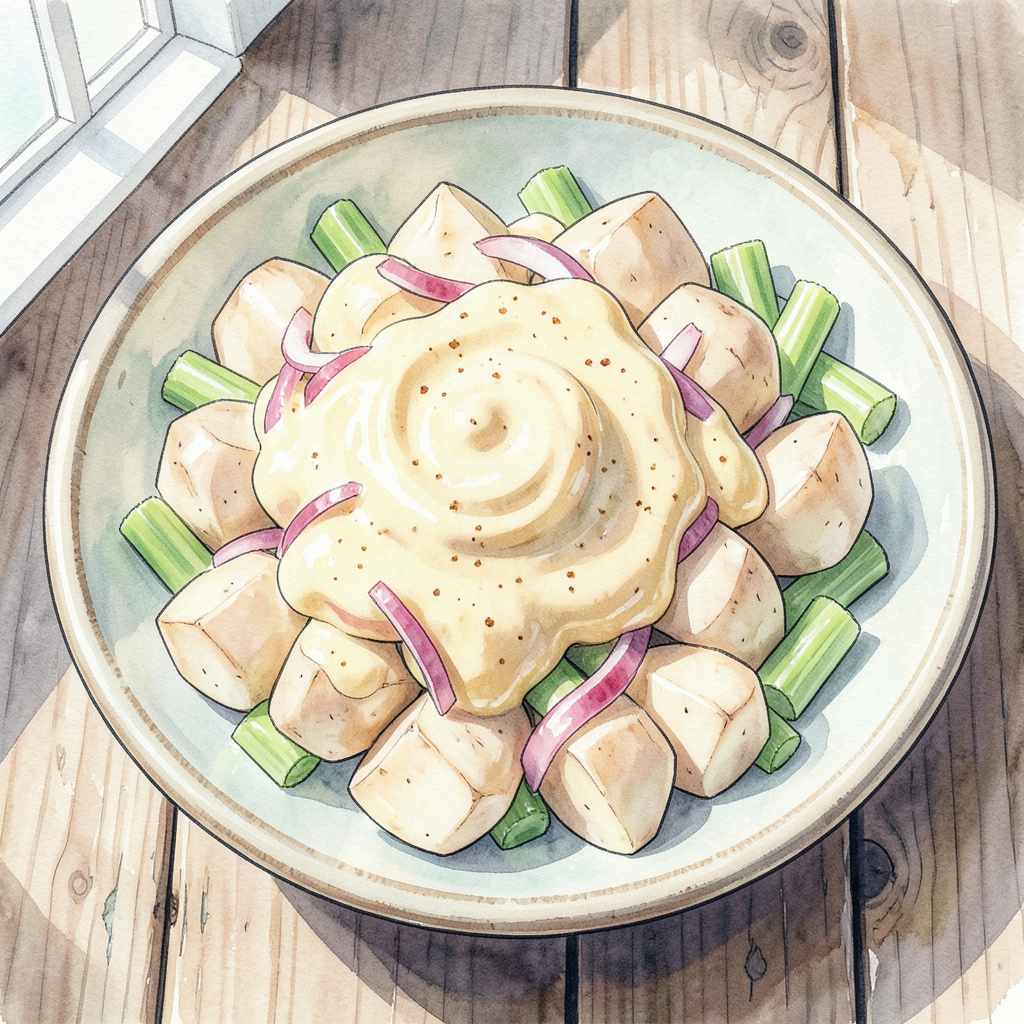 Duke's Mayonnaise Potato Salad Recipe: Creamy Southern Classic - Fat ...