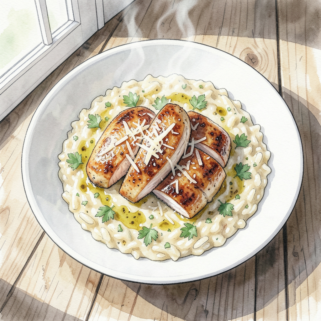 Knorr Garlic Parmesan Chicken Risotto Recipe: Creamy One-Pot Wonder ...