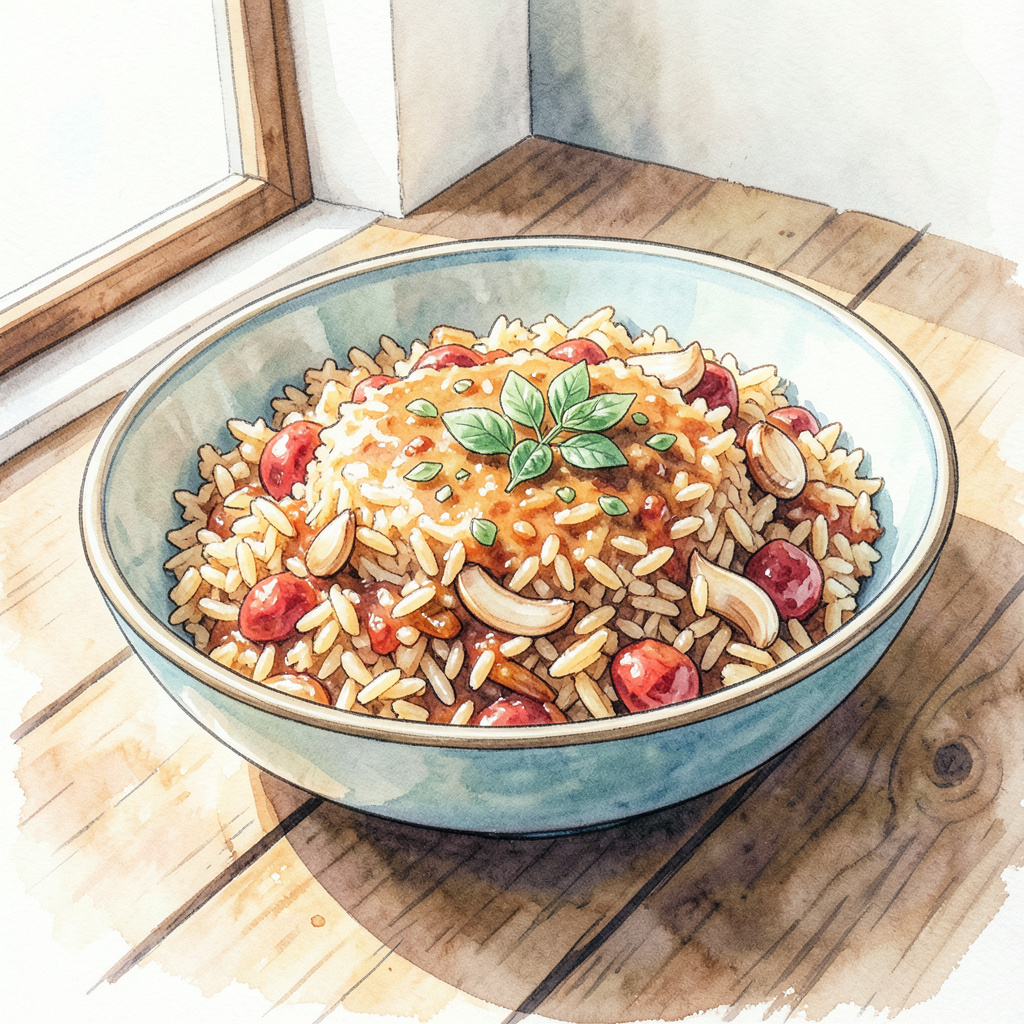 Lil Luna's Spanish Rice Recipe: Flavorful Fiesta Side Dish - Fat Pot ...